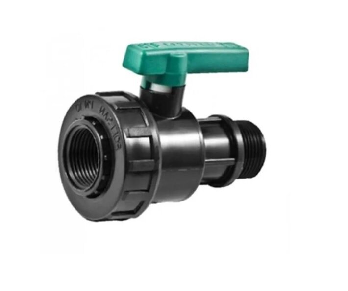 Шаровой кран пнд d 1,1/2"х1,1/4" наружной и внутренней резьбой POELSAN Турция