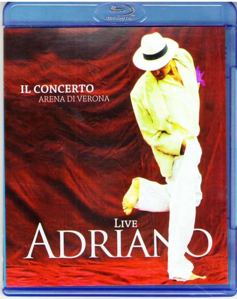 Adriano Celentano Adriano Live (Rock Economy) (Blu-ray диск)