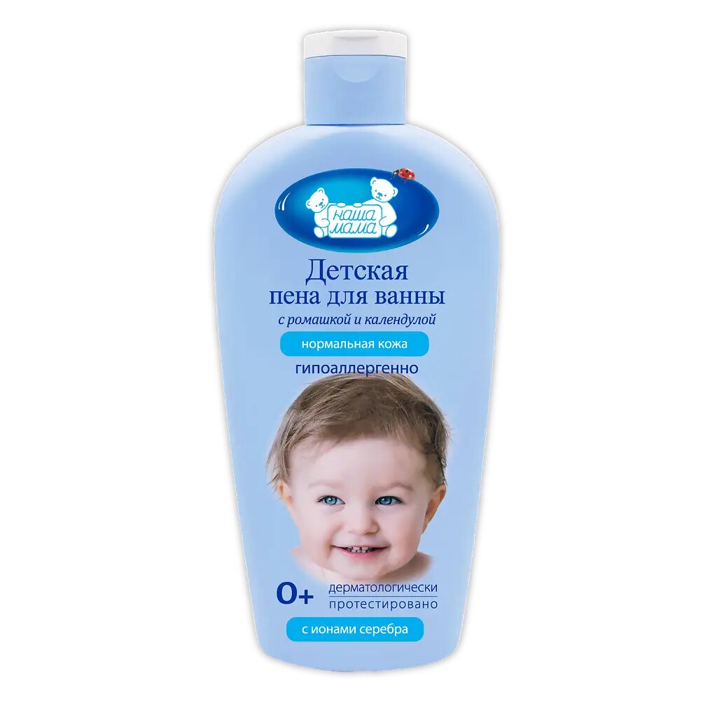 Наша Мама Детская пена Ромашка и Календула нормальная кожа 400 мл 1 шт