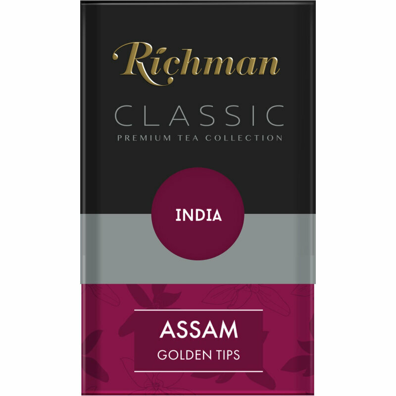 Чай Richman Ассам черный индийский крупнолистовой 100г, 2242649