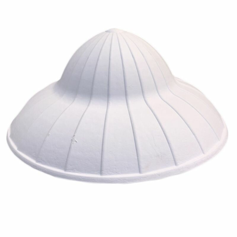 Белая маска для раскрашивания своими руками, - Большая шляпа-тазик