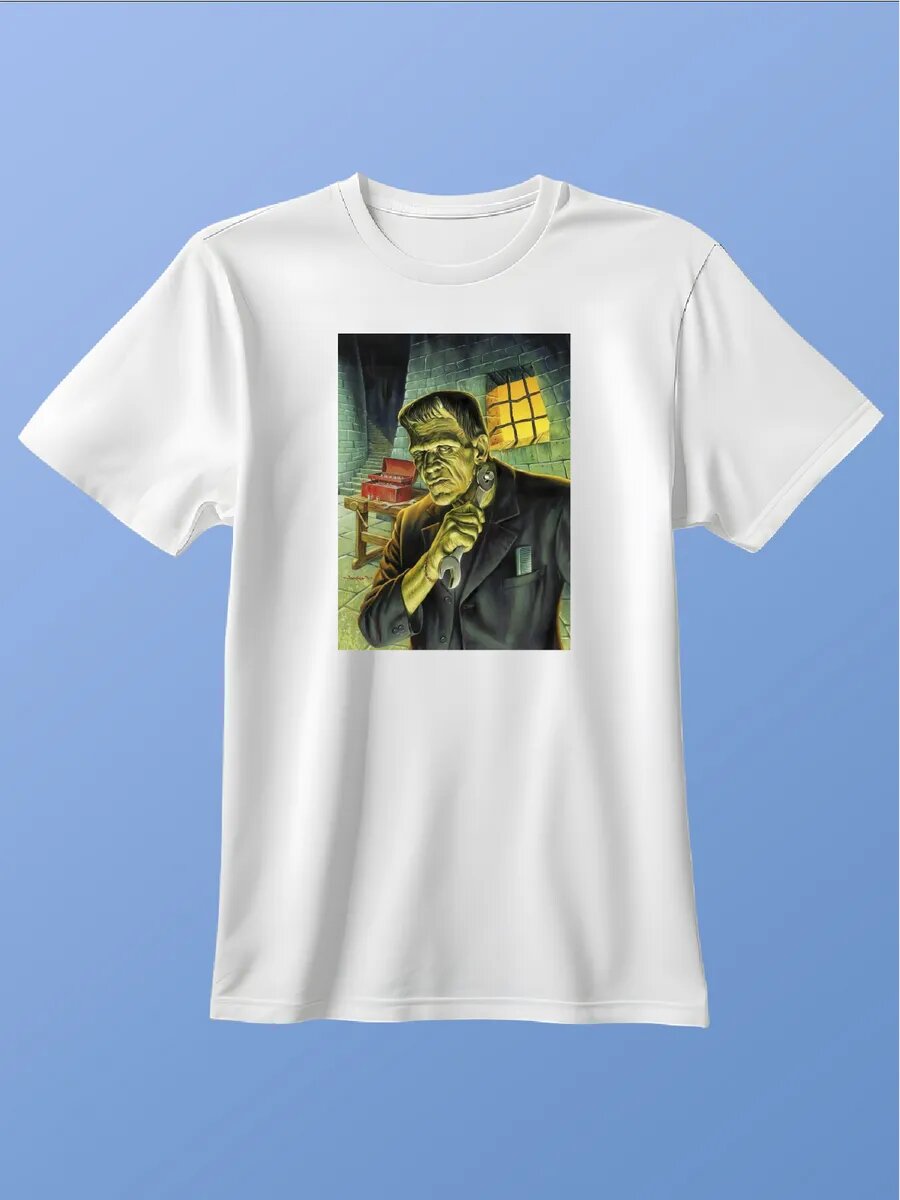 Футболка франкенштейн