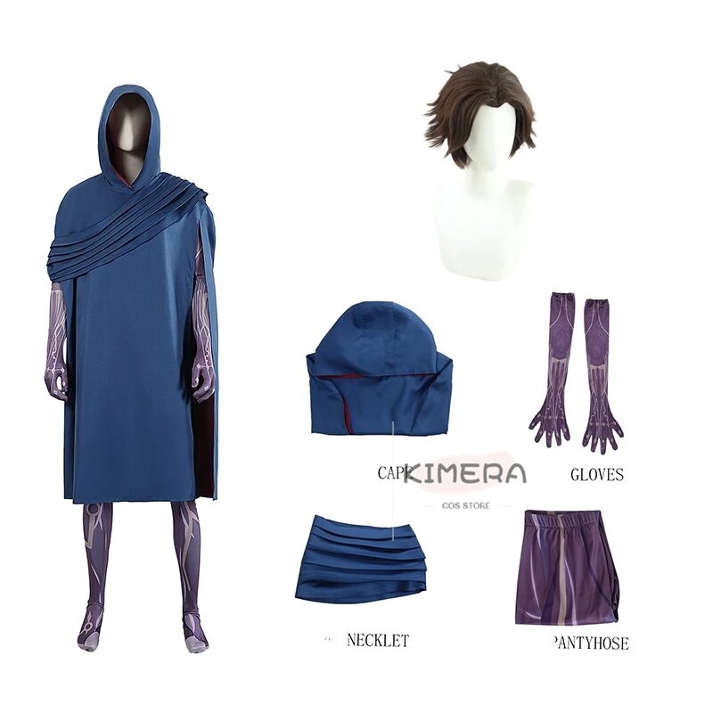 Косплей костюм Виктора из Arcane Dunayskiy XL, Suit b wig, Male size