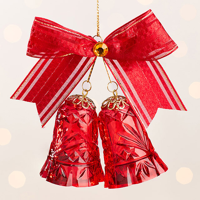 Елочная игрушка Колокольчик Амалиэн 10 см, подвеска, Forest Market, 201726