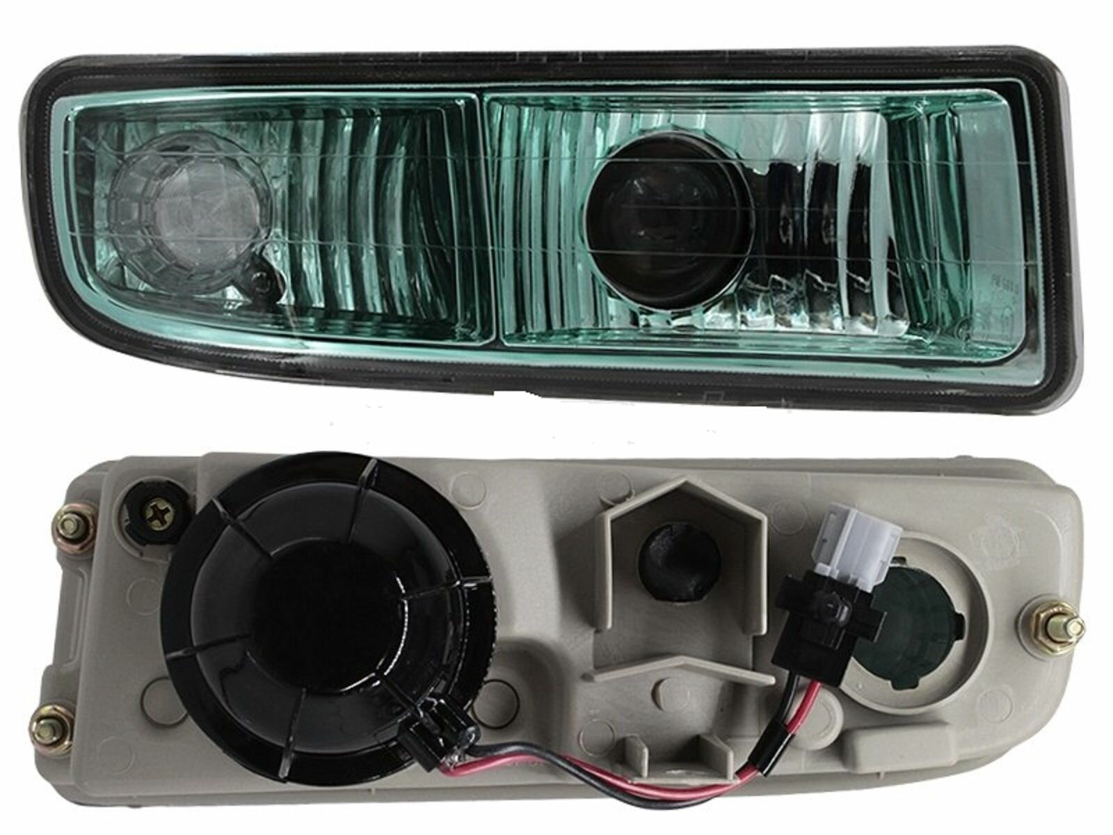 Фара противотуманная LEXUS LX470 98-07 RH зеленый оттенок