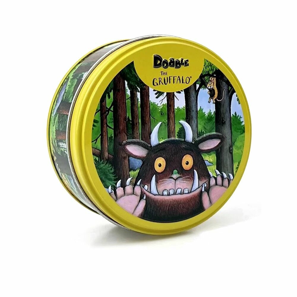 Настольная игра Доббль/ Дубль Spot it! Gruffalo- отличное развлечение для всей семьи и забавный подарок на !