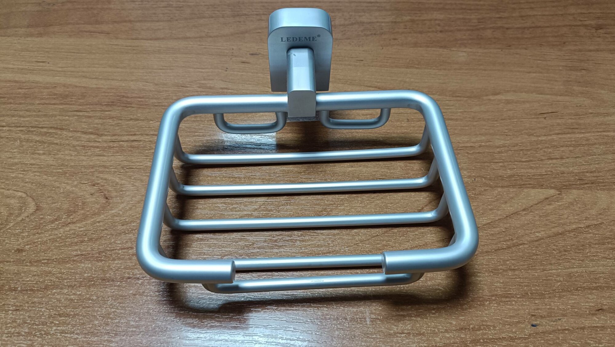 Мыльница Ledeme L1802-2, настенная, матовая, нержавеющая сталь