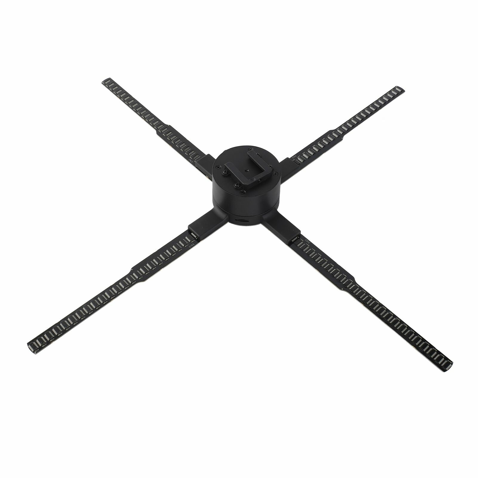 3D голографический вентилятор 2K HD для рекламы в магазинах с 678 светодиодами, проектор объемного изображения 560x560мм