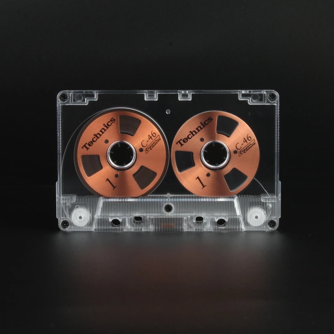 Кассета с катушкой DIY Homemade Technics National, 46 минут, пустая аудиокассета