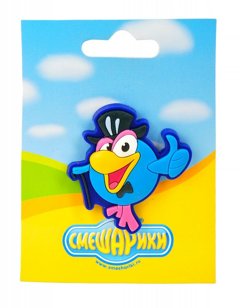 Значок "Кар-Карыч в шляпе" (FL-PIN-11) (2015 год, Пакет, Россия)