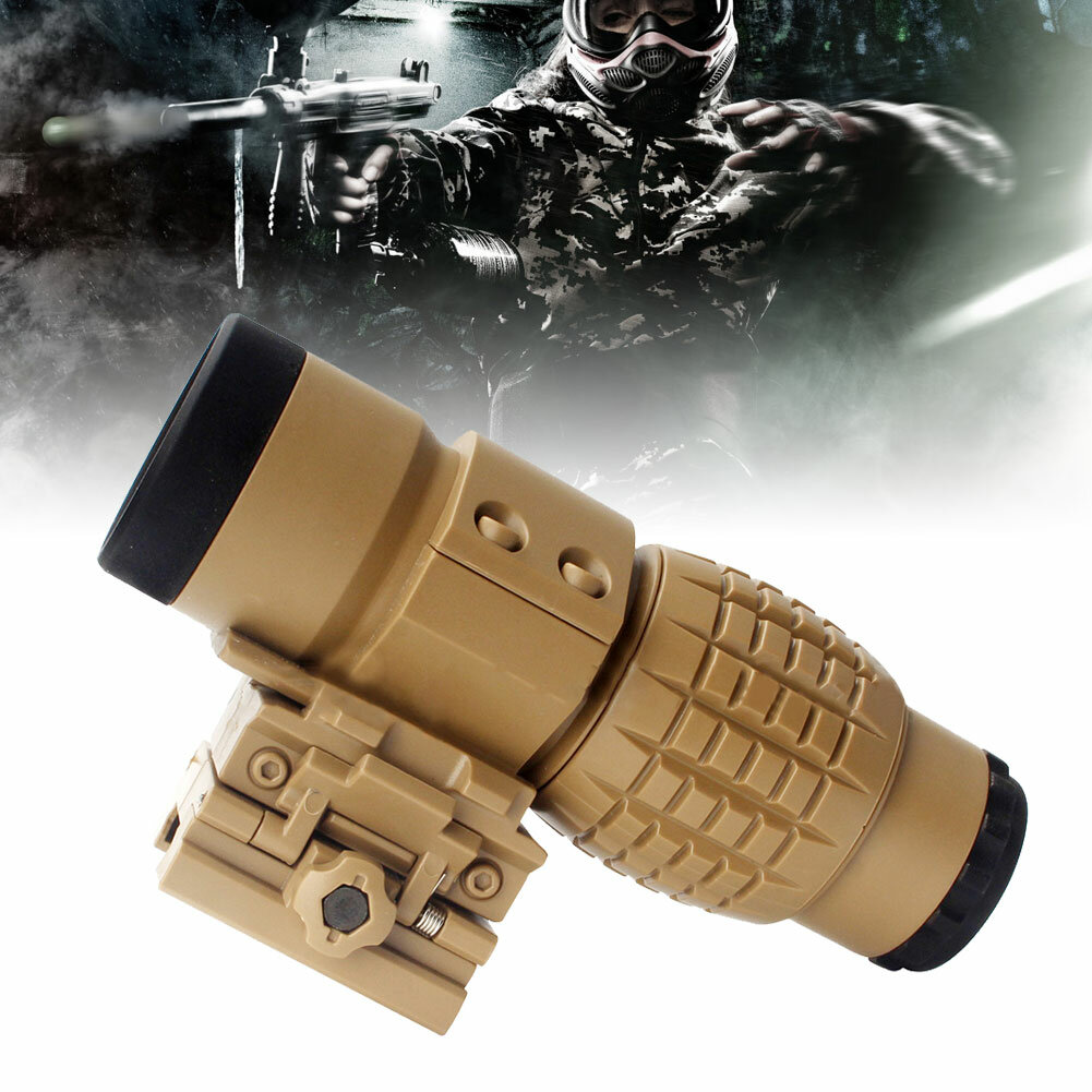 Голографический прицел с 3-кратным увеличением и откидным креплением FTS для тактической винтовочной оптики и прицельных систем