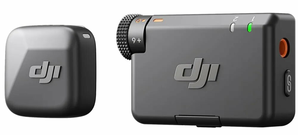 DJI Mic Mini (1 TX + 1 RX), Беспроводной мини-микрофон с шумоподавлением для интервью в прямом эфире