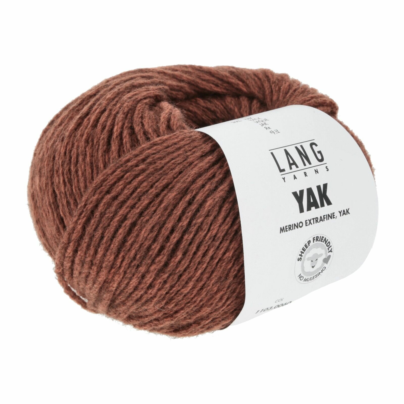 Пряжа для вязания Lang Yarns Yak (1103.0060) 1 моток 50 г/120 м