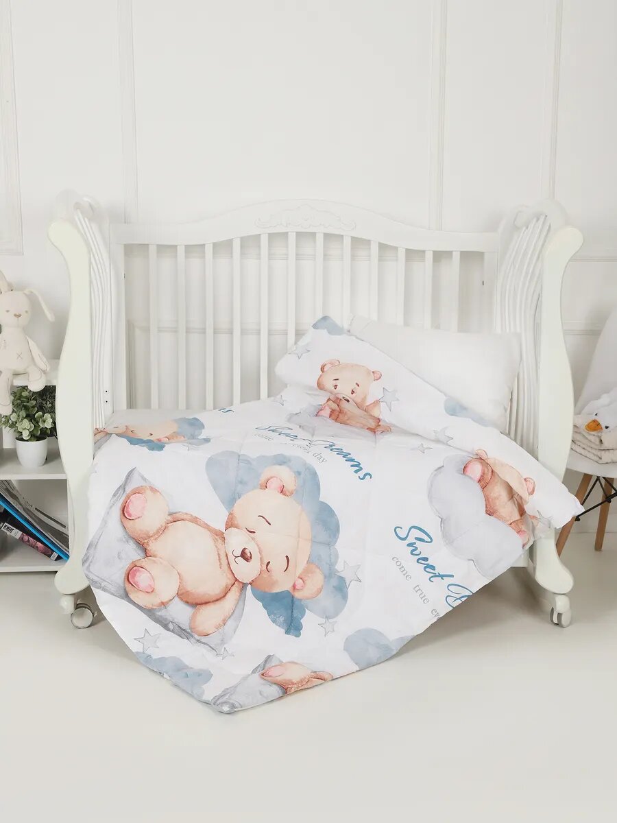 Одеяло детское для новорожденных 110х140