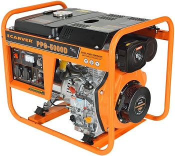 Генератор CARVER PPG-5000D 01.020.00050