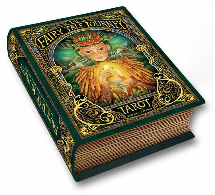 Таро Путешествие сказки (матовое покрытие, черный срез) / Fairy Tale Journey Tarot Size 12cm, Black edges