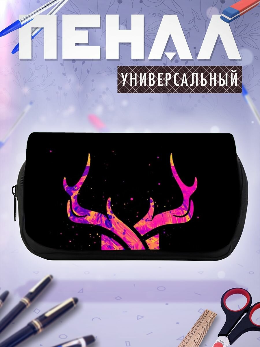 Пенал косметичка абстрактное искусство минимализм