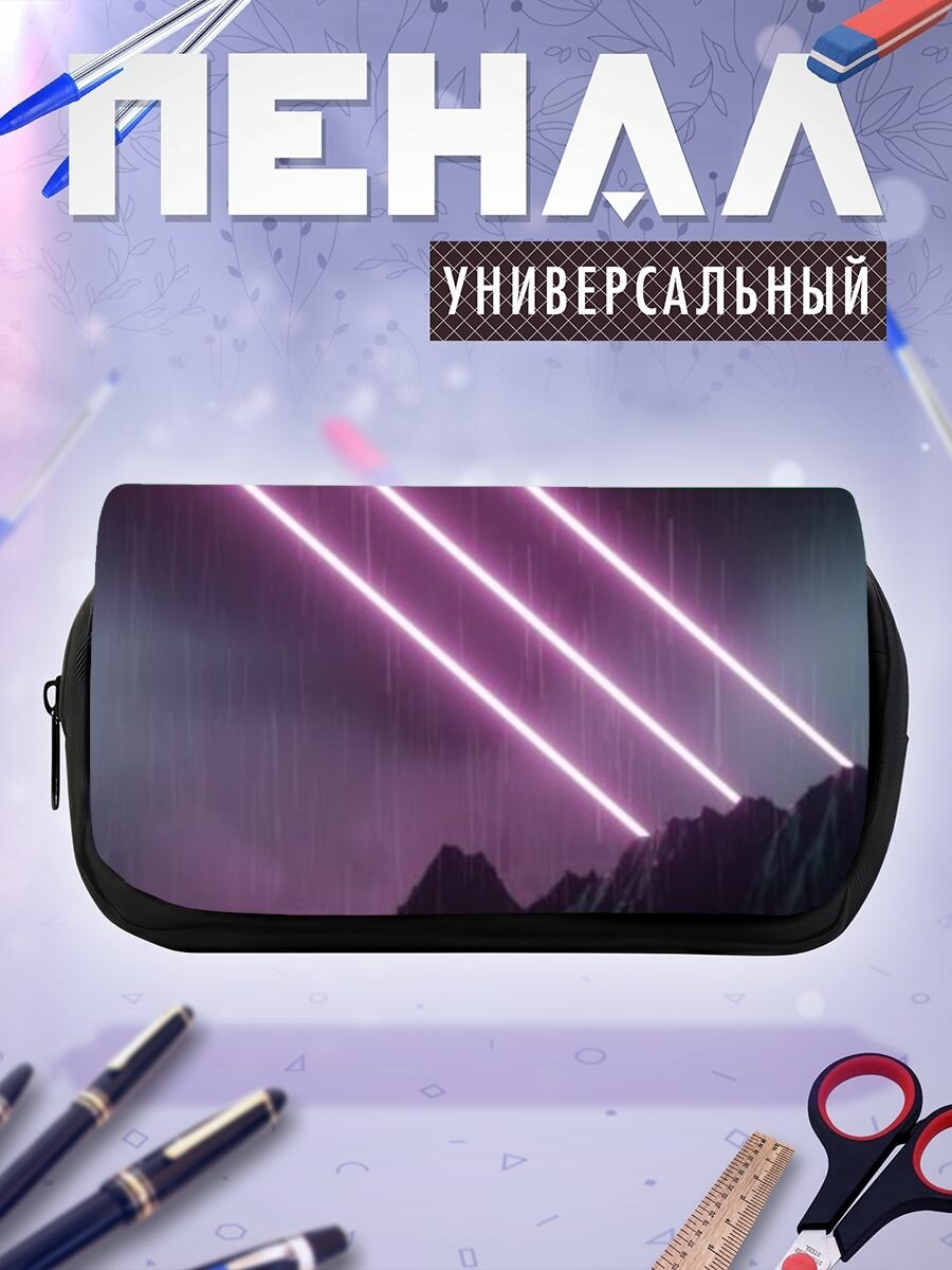 Пенал косметичка эстетика Ретровейв