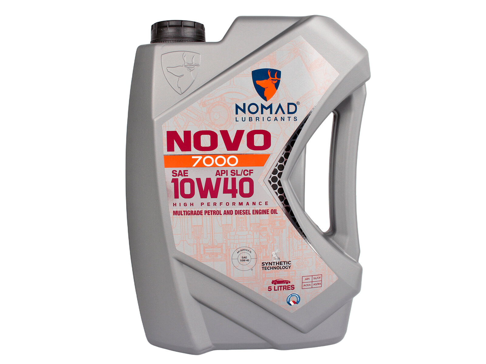 Масло моторное NOMAD NOVO 7000 10W-40 5л