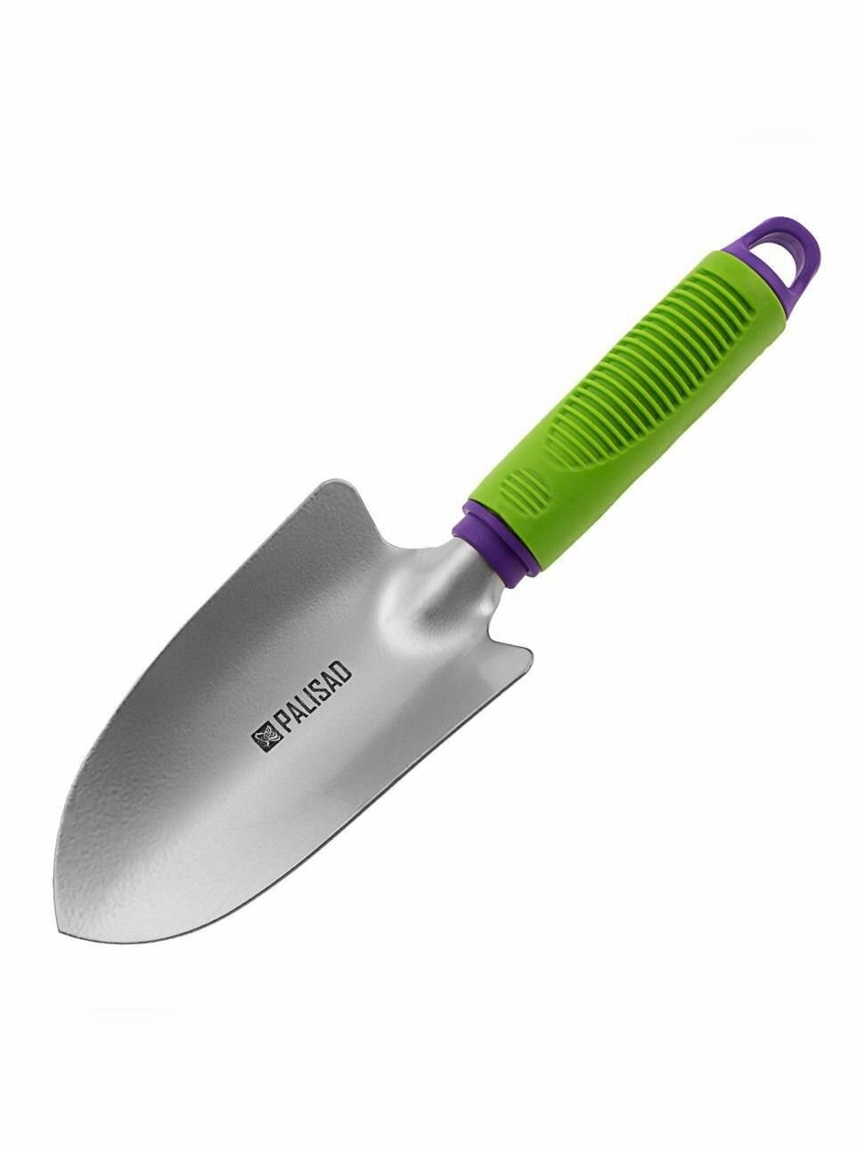 Совок посадочный широкий, 85 х 300 мм, стальной, пластиковая рукоятка, Connect, Palisad 63001