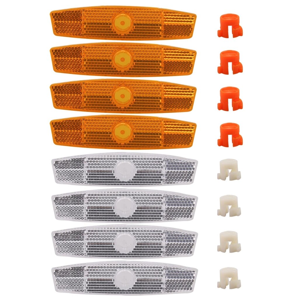 8 шт. Водонепроницаемые отражатели для спиц велосипедов