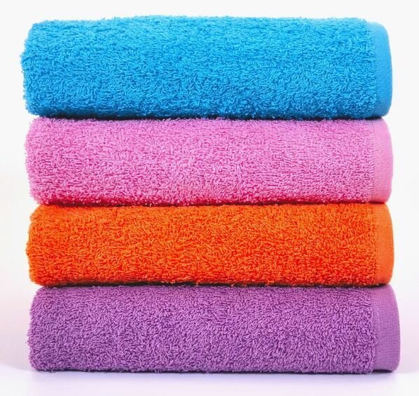 Набор банных полотенец 40х70 см. 4 шт Хлопок 100% 430г/м2