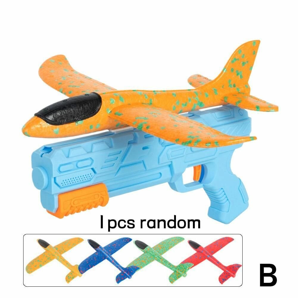 Детский катапультируемый воздушный самолёт игрушка / Игрушка для детей от 3 лет / Для мальчиков и девочек