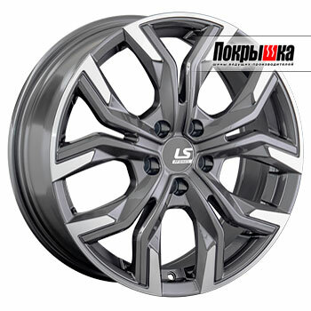 Диски литые LS FlowForming RC92 (GMF) 7.0х17/5х108 D65.1 ET40.0