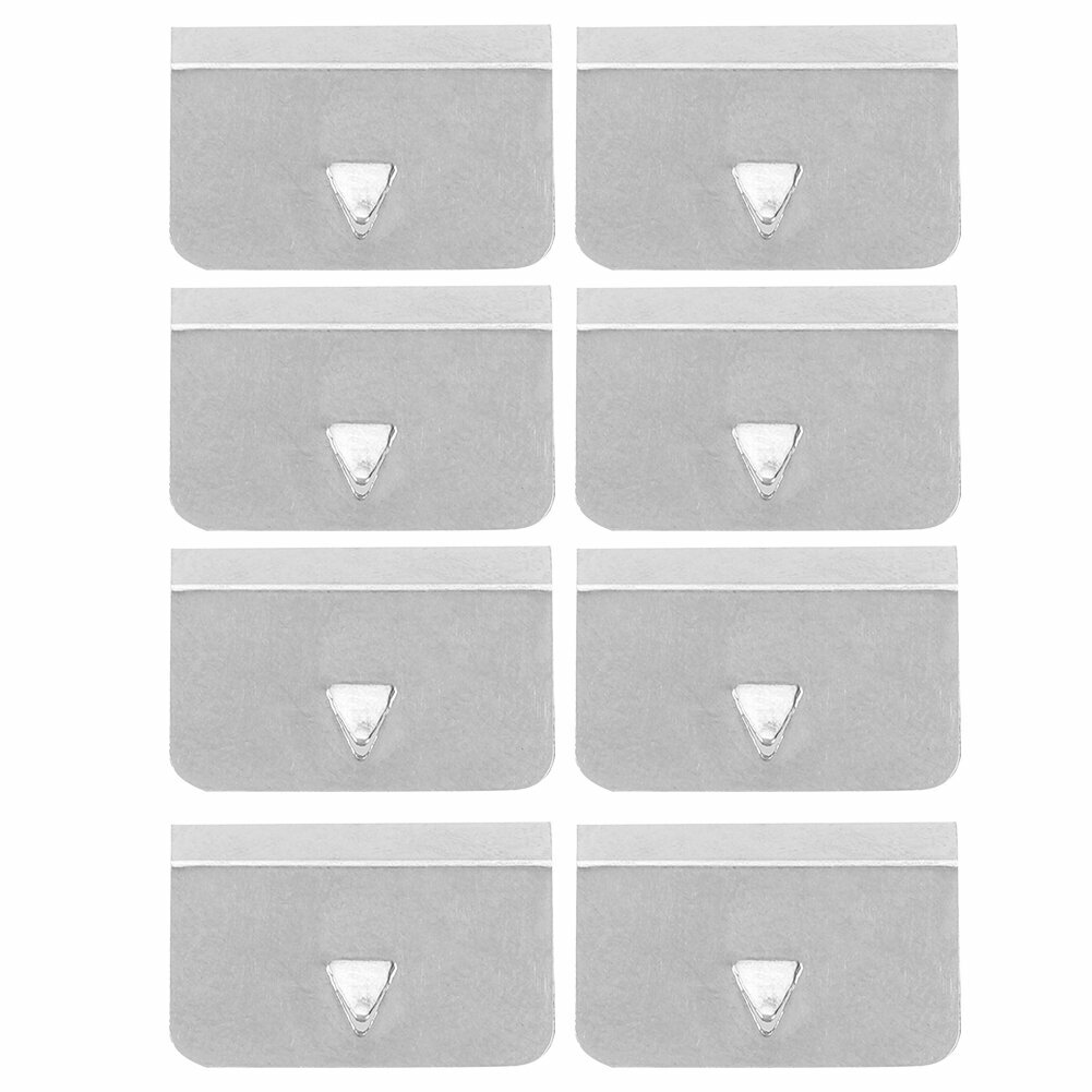 Канал для крепления дефлектора 8 зажимов из нержавеющей стали, для бокового окна