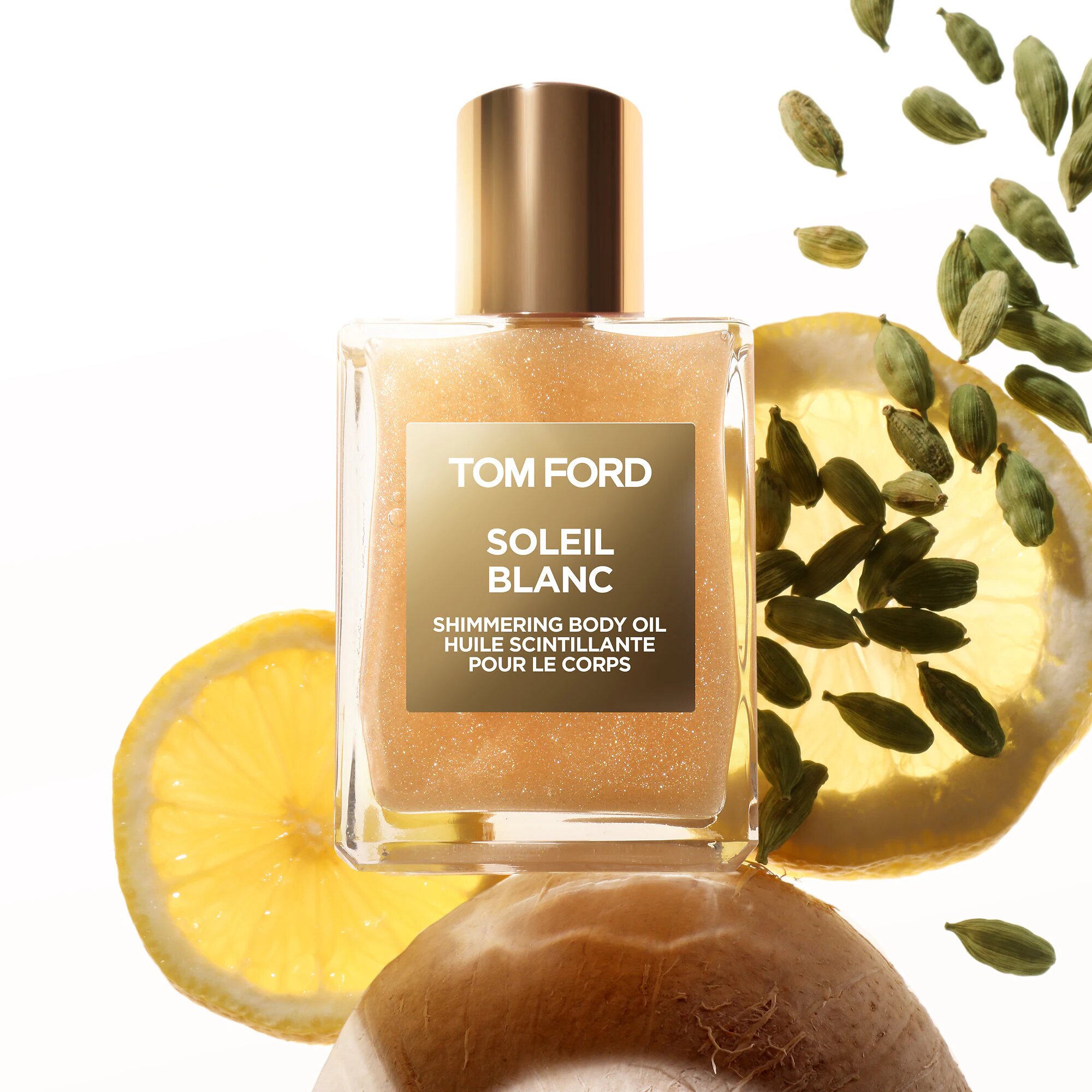 TOM FORD Soleil Blanc Shimmering Body Oil, мерцающее масло для тела, 45ml