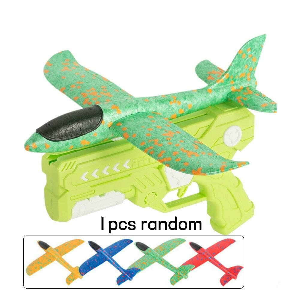 Детский катапультируемый воздушный самолёт игрушка / Игрушка для детей от 3 лет / Для мальчиков и девочек
