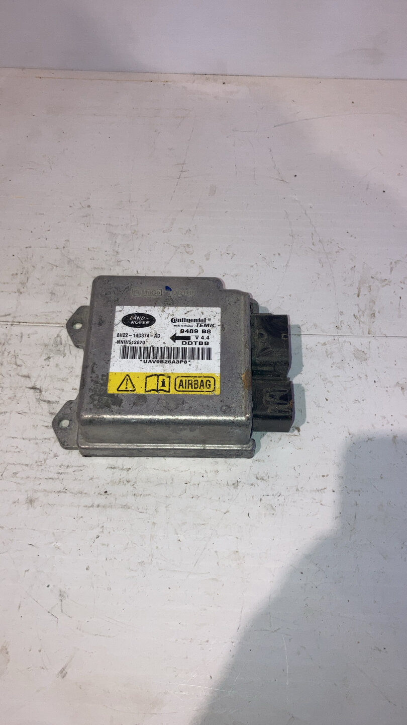 Блок управления подушками безопасности Land Rover Range Rover Sport 2 рест. (2017 - 2022) 8H2214D374AD