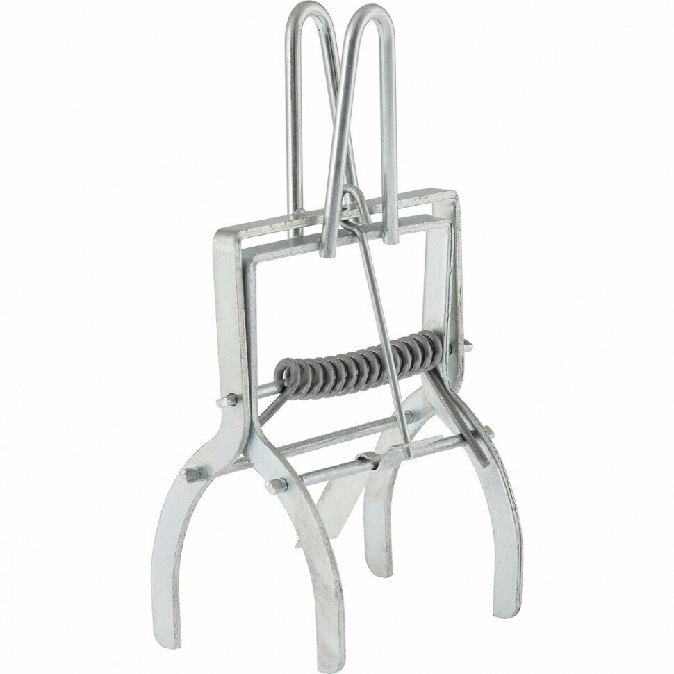 Кротоловка-капкан плунжерная, оцинкованная Сибртех, 94116