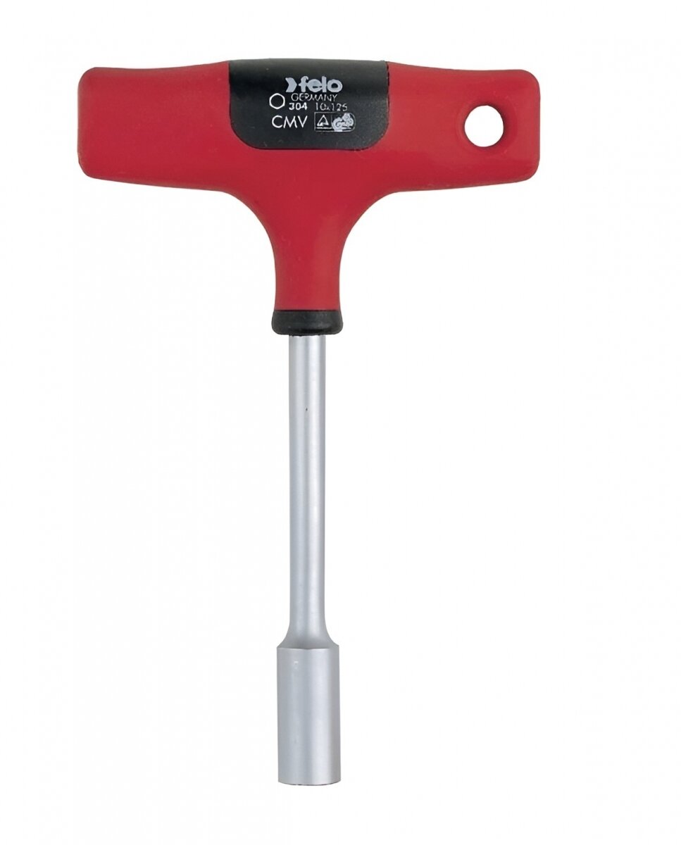 Имбусовый ключ Felo, 11мм, 230мм, сталь, 6-гранный наконечник, Soft-Grip