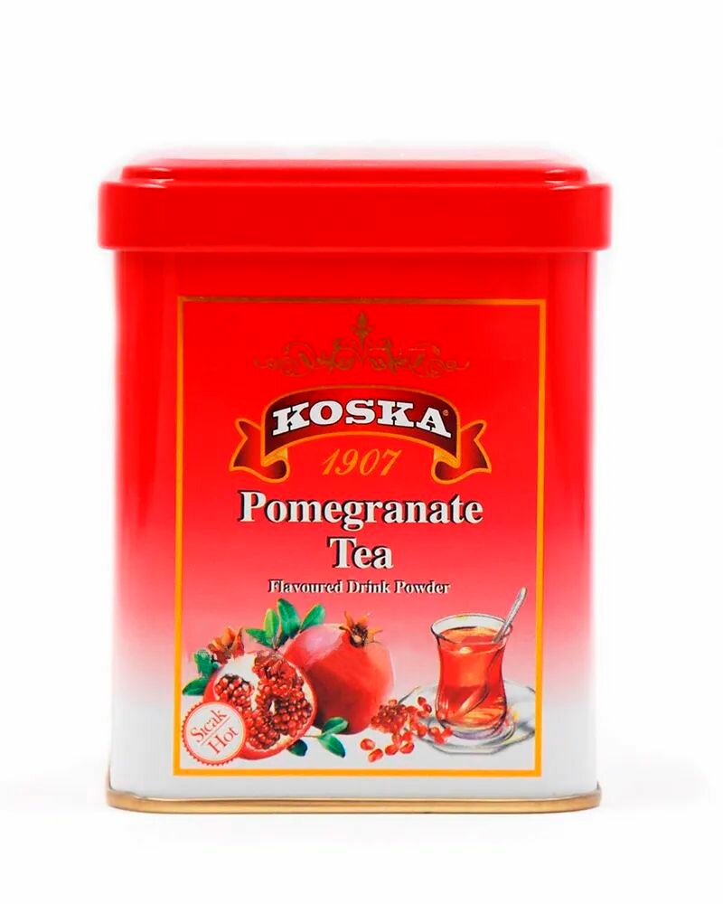 Турецкий растворимый чай со вкусом спелого граната, "Koska", Nar Cayi, 200гр.