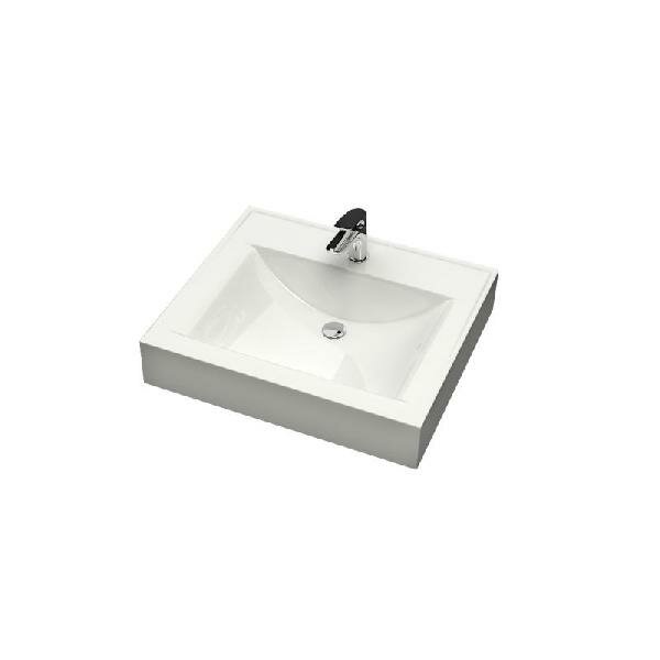 Раковина над стиральной машиной Шерри V3D1(582x487x110)+ кройнштейн+сифон GRANIT MARR