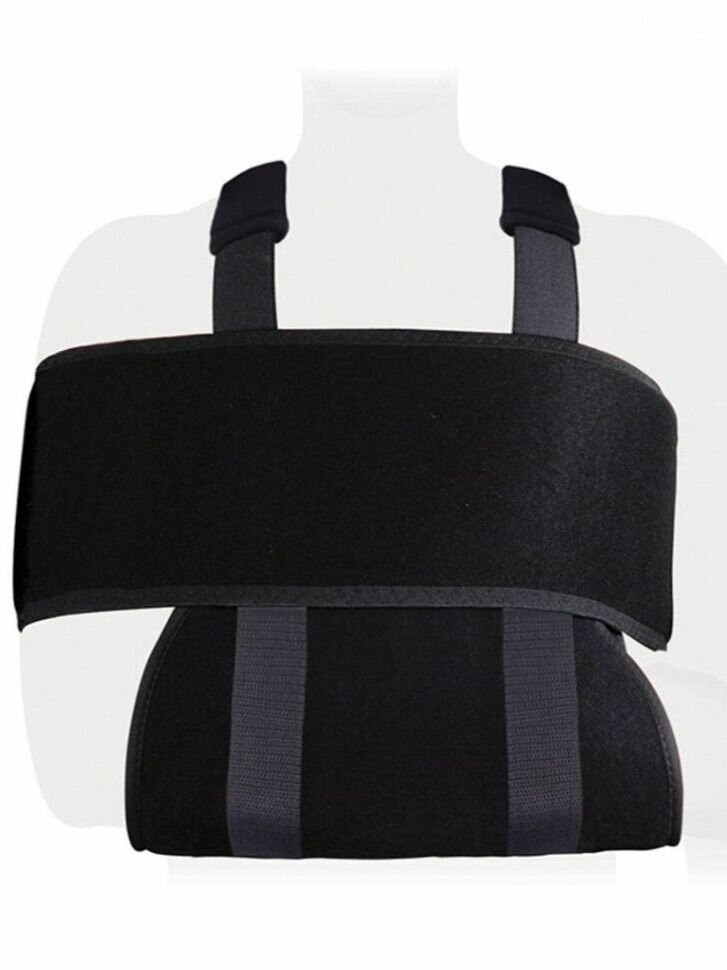 Бандаж для плеча и предплечья (повязка Дезо) Экотен ФПС-01С черный, S