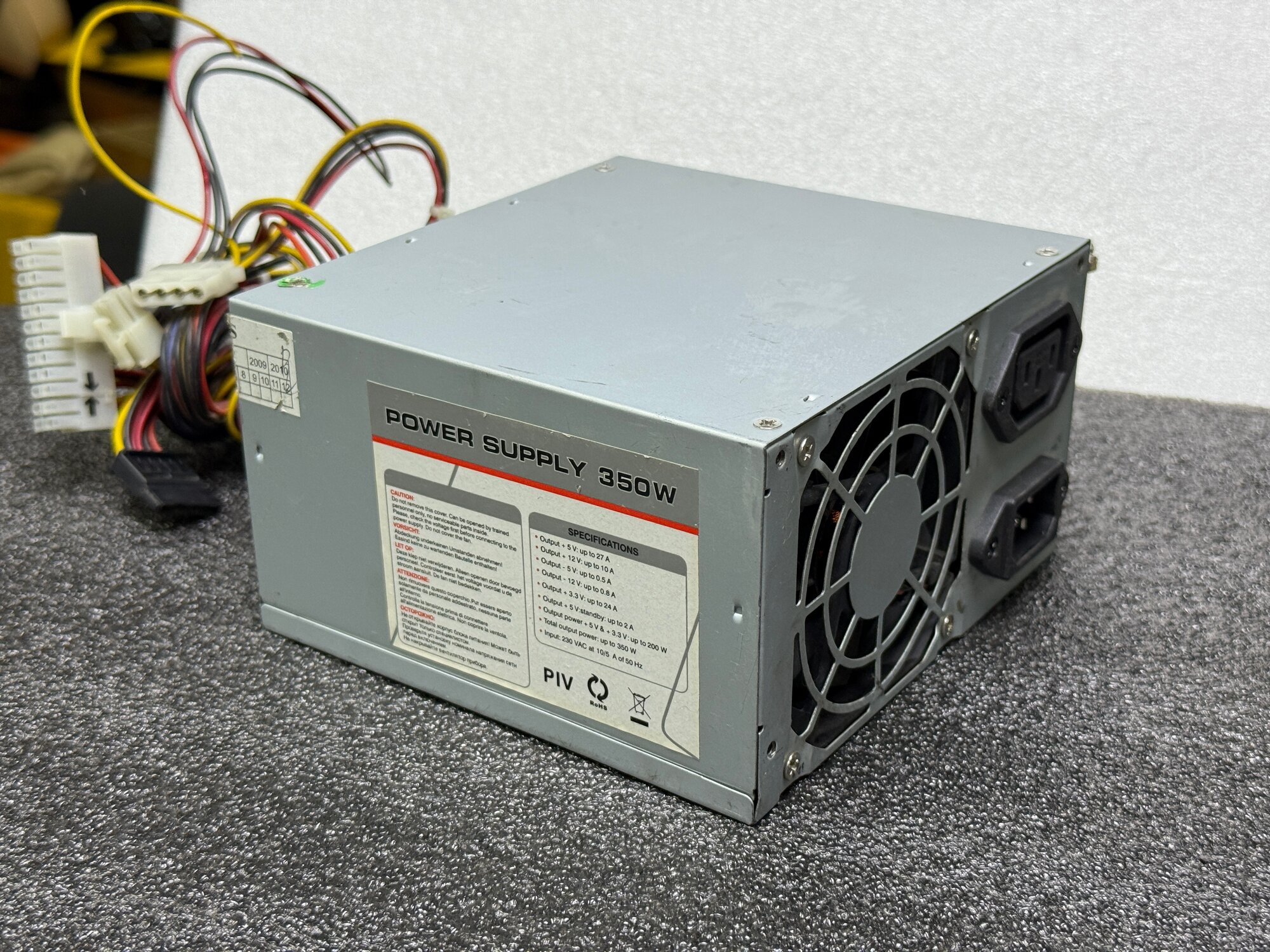 Блок питания Gembird CCC-PSU1b 350 Вт