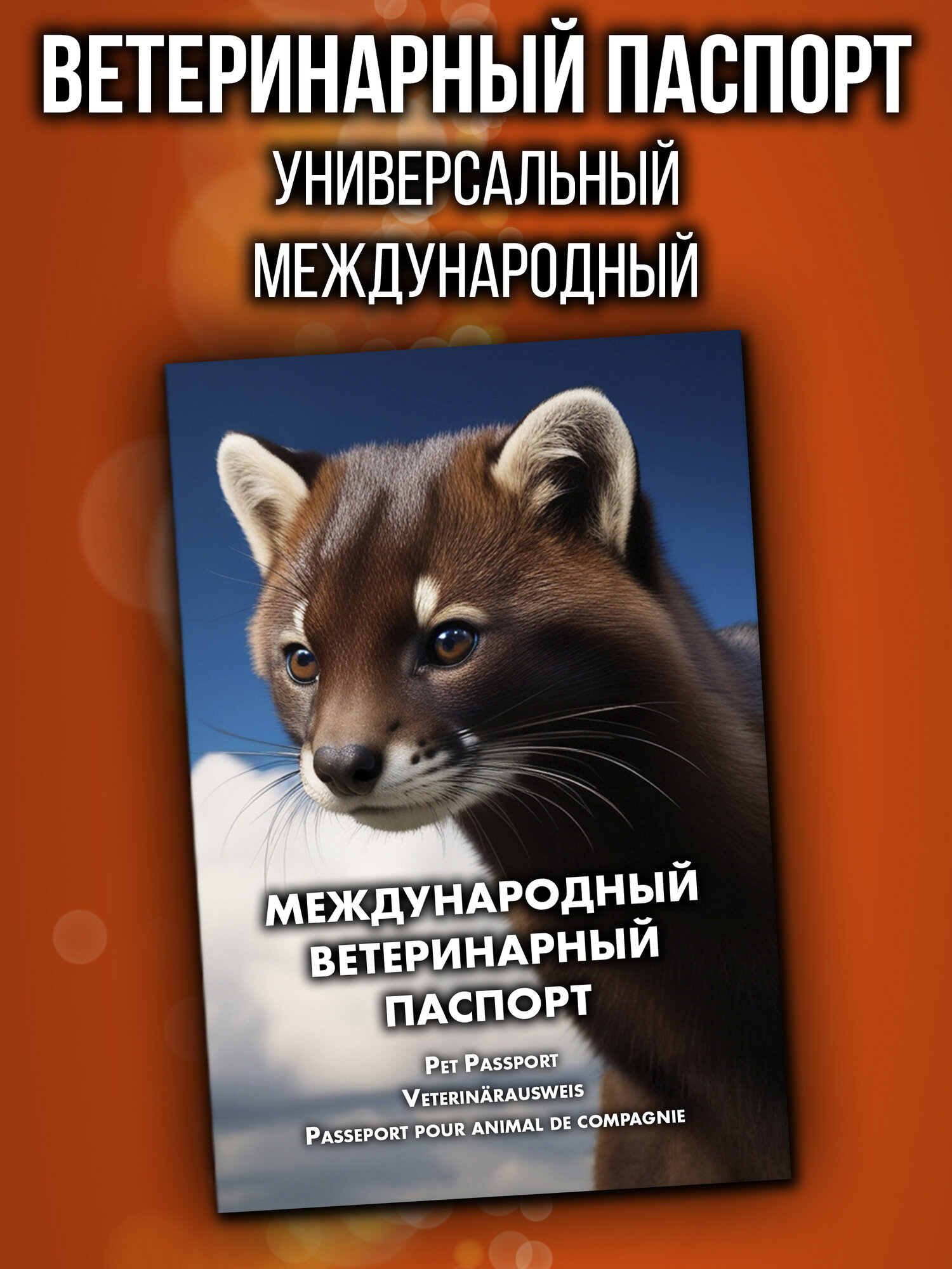 Ветеринарный паспорт для кошек и собак, международный