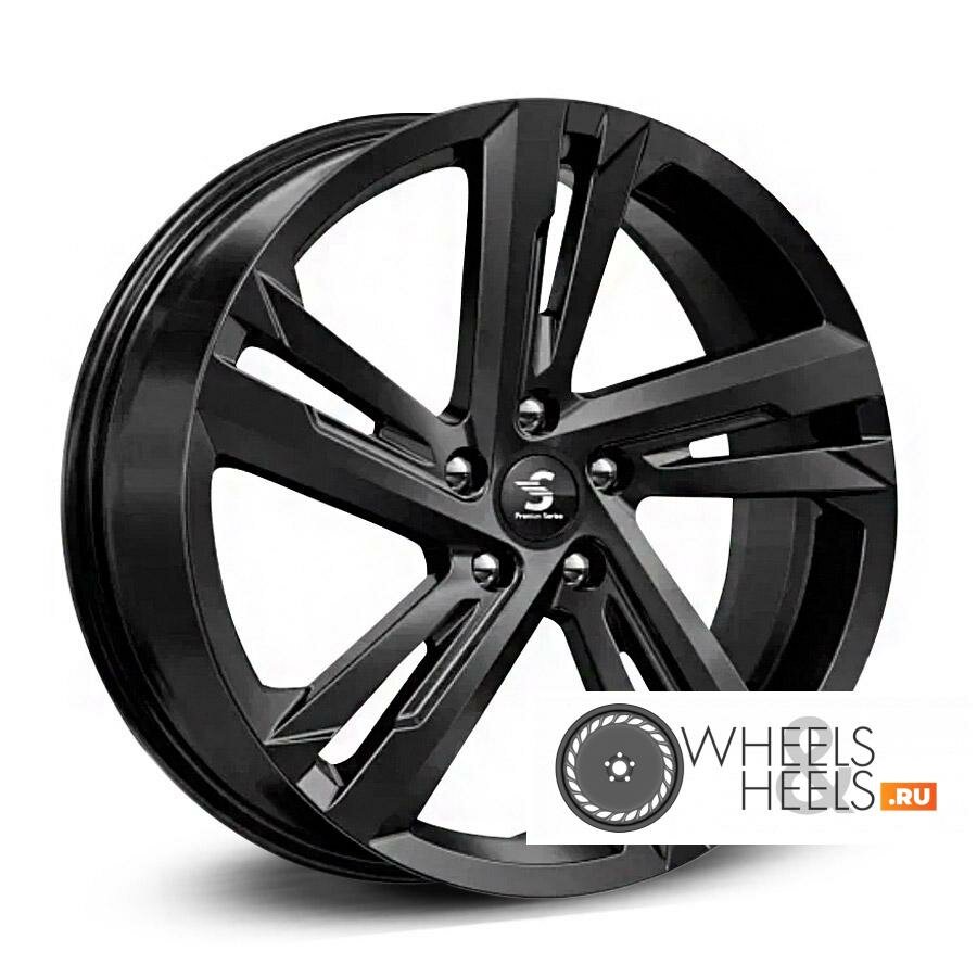 Premium Series КР002 Haval Dargo 19x7 5x114.3 et40 dia66.6 Черный матовый