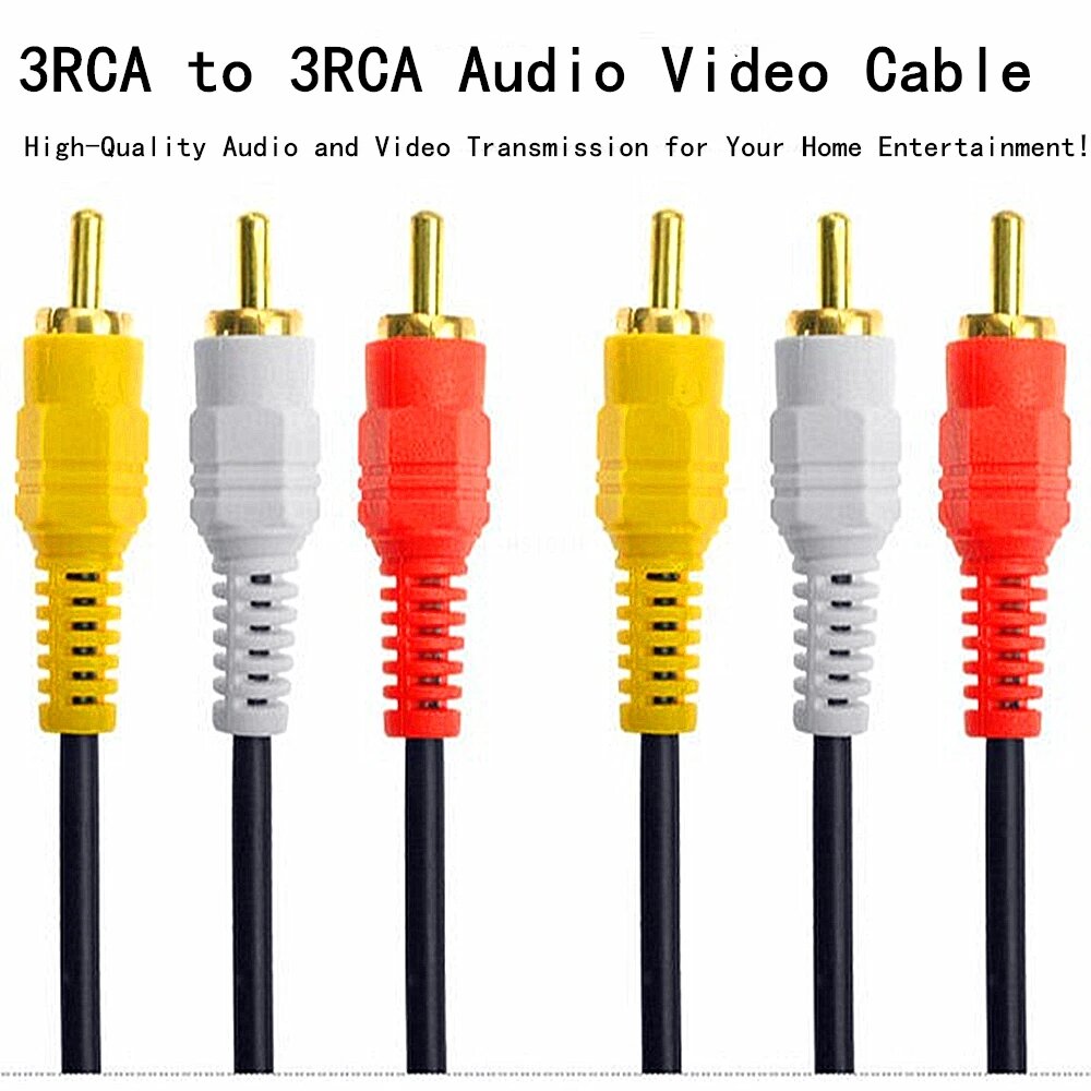 AV кабель HSIOIH 3RCA-3RCA 1,5 м