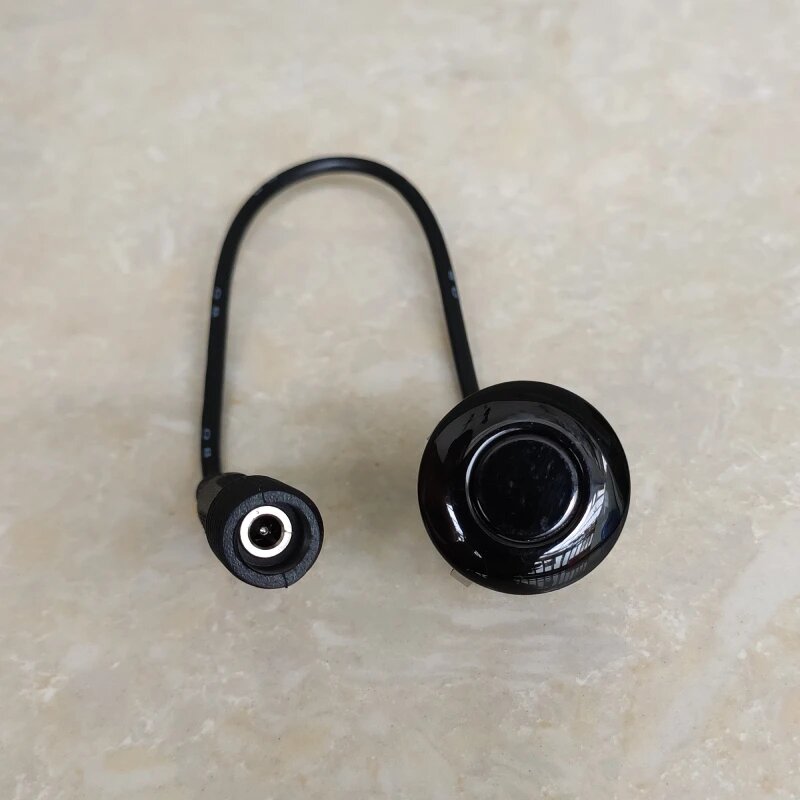 NuoYun автоматический датчик парковки NY 22 мм диаметр 21,5 мм Longhorn автомобильный ультразвуковой передний задний кабель 0,2 2,5 4 7 м реверсивный радар-детектор Black 0.2m