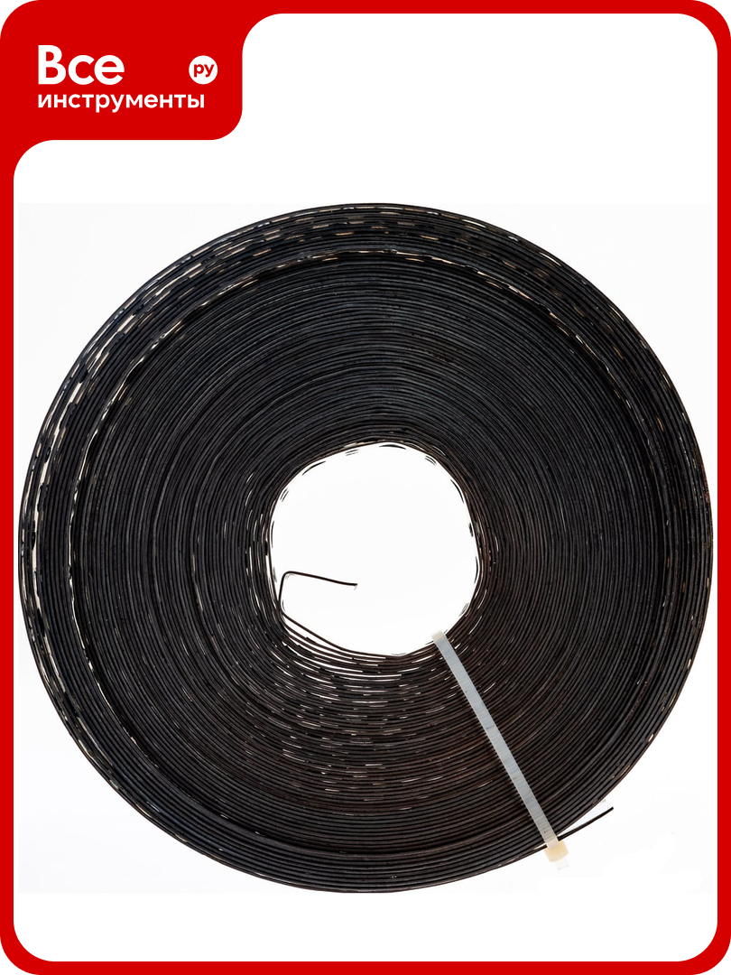 Перфолента креп-комп прямой профиль LP_V-20 х 1,0 мм 25 метров пф201