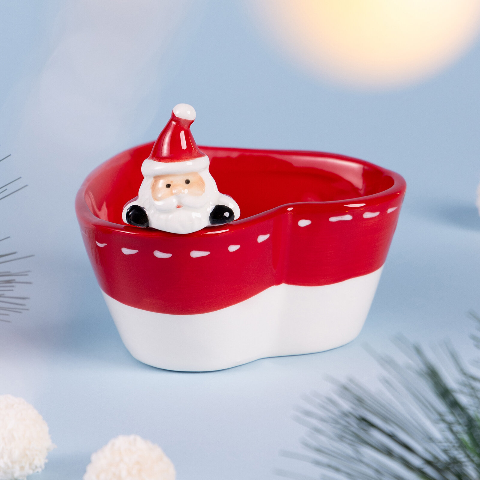 Салатник в форме сердца коллекция christmas gift 13,5*13*10,5 см, 300 мл KSG-230-537