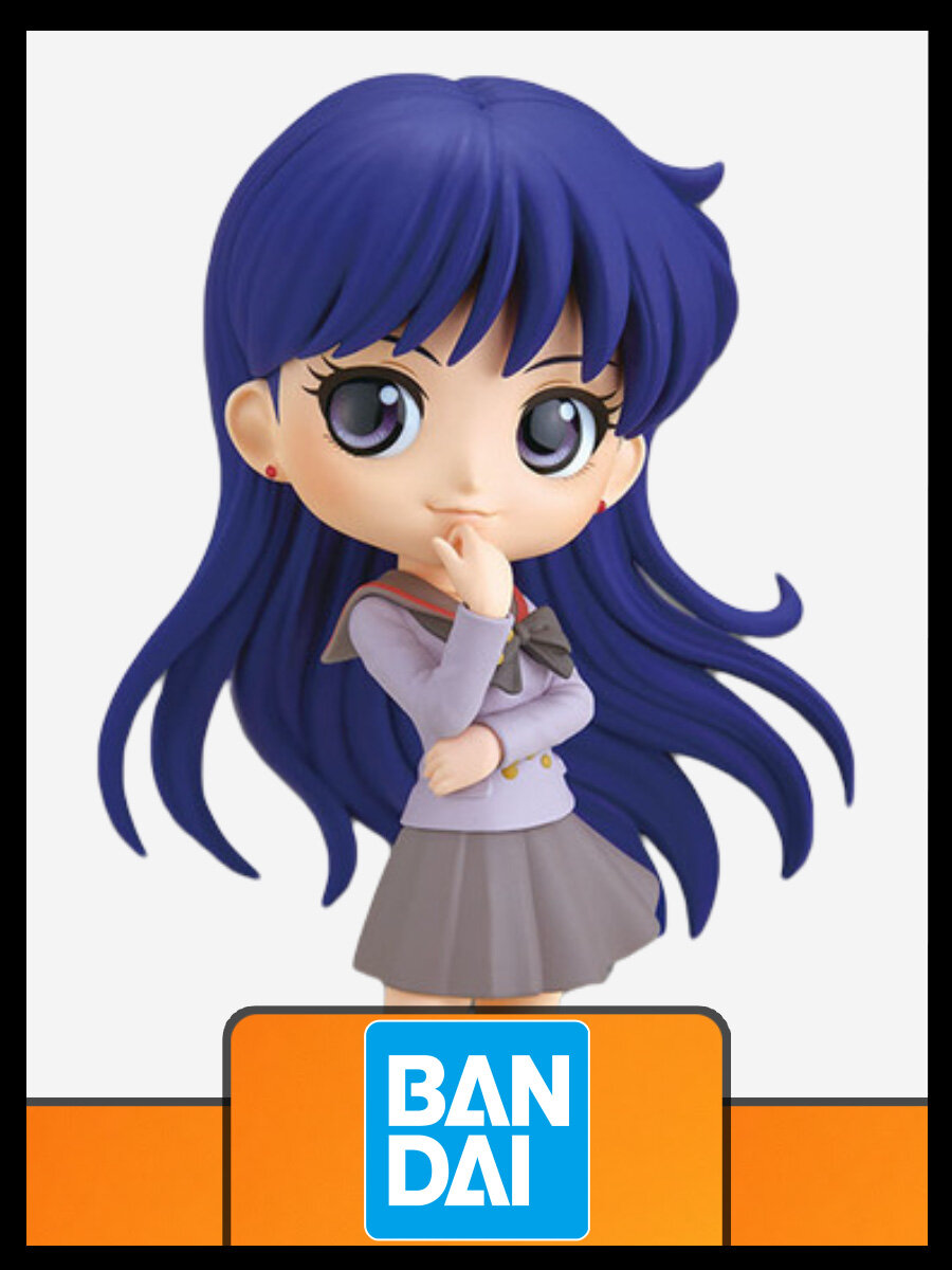 Оригинальная фигурка Rei Hino от Bandai Spirits из аниме Sailor Moon / Рэй Хино «Красавица-воин Сейлор Мун» 14 см