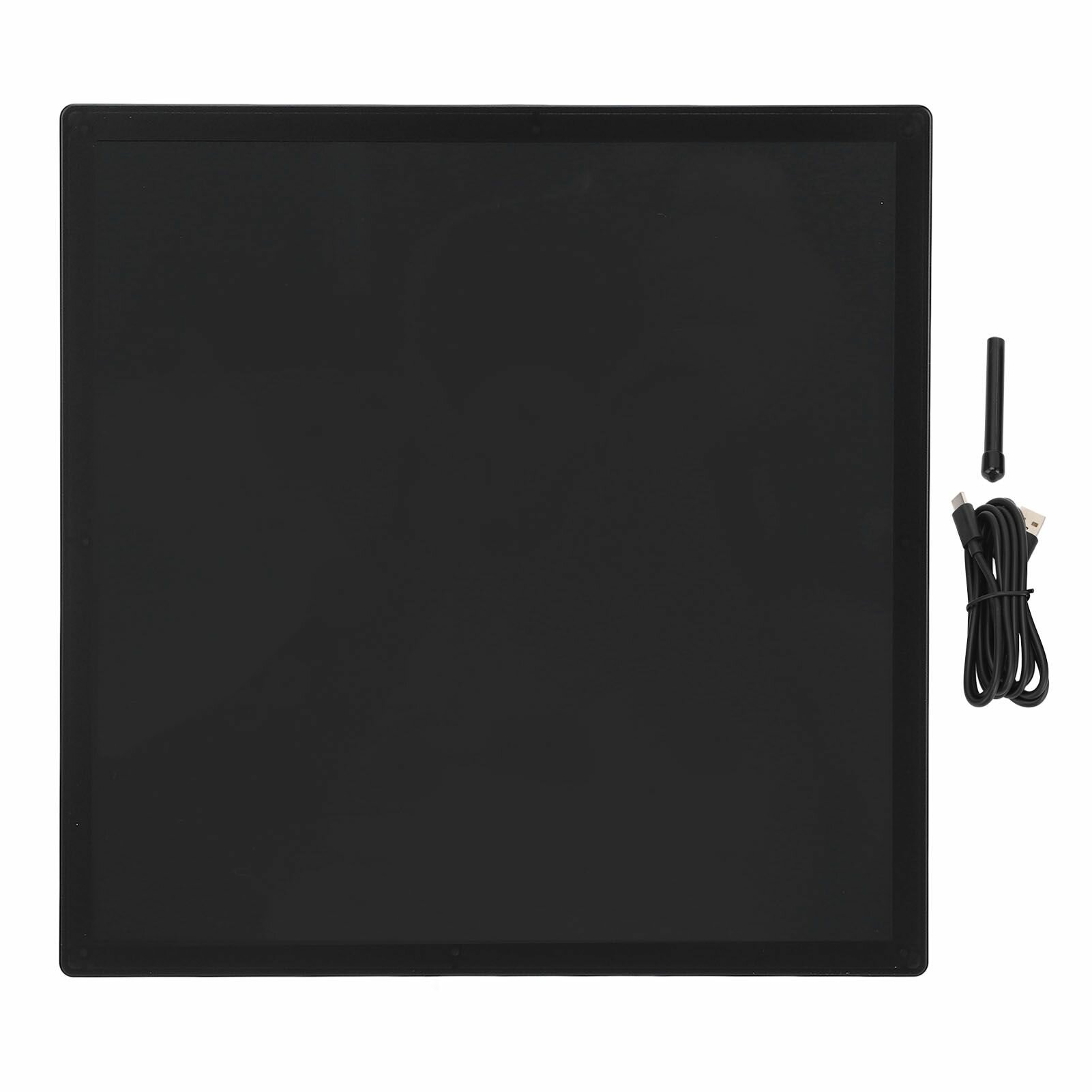 Светодиодный экран 16x16 пикселей, USB-питание, управление приложением, анимация, часы, настенный декор