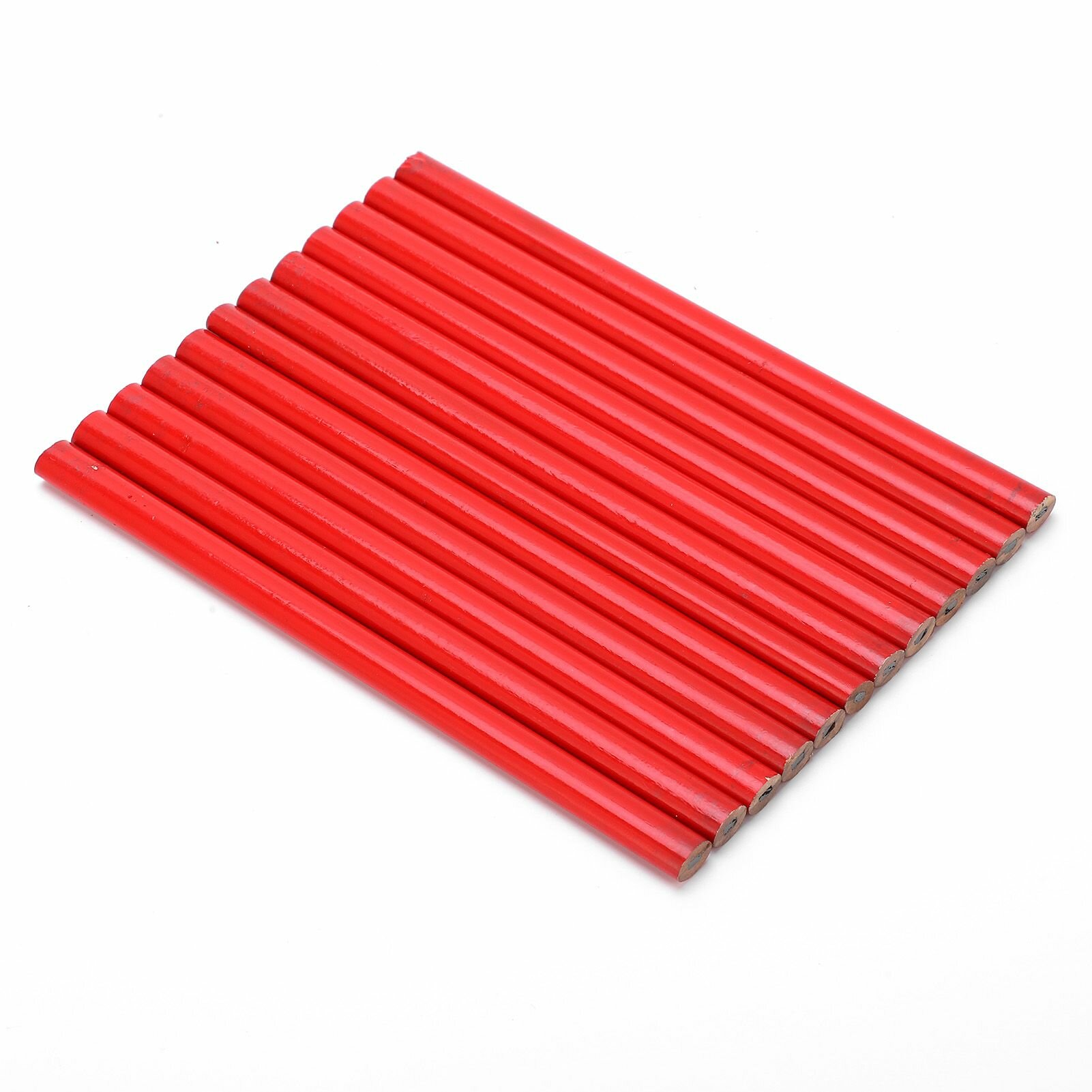 12 плотницких карандашей с черным стержнем, овальные маркеры для деревообработки, 2-головочные ручные инструменты для точного мастерства и строительства