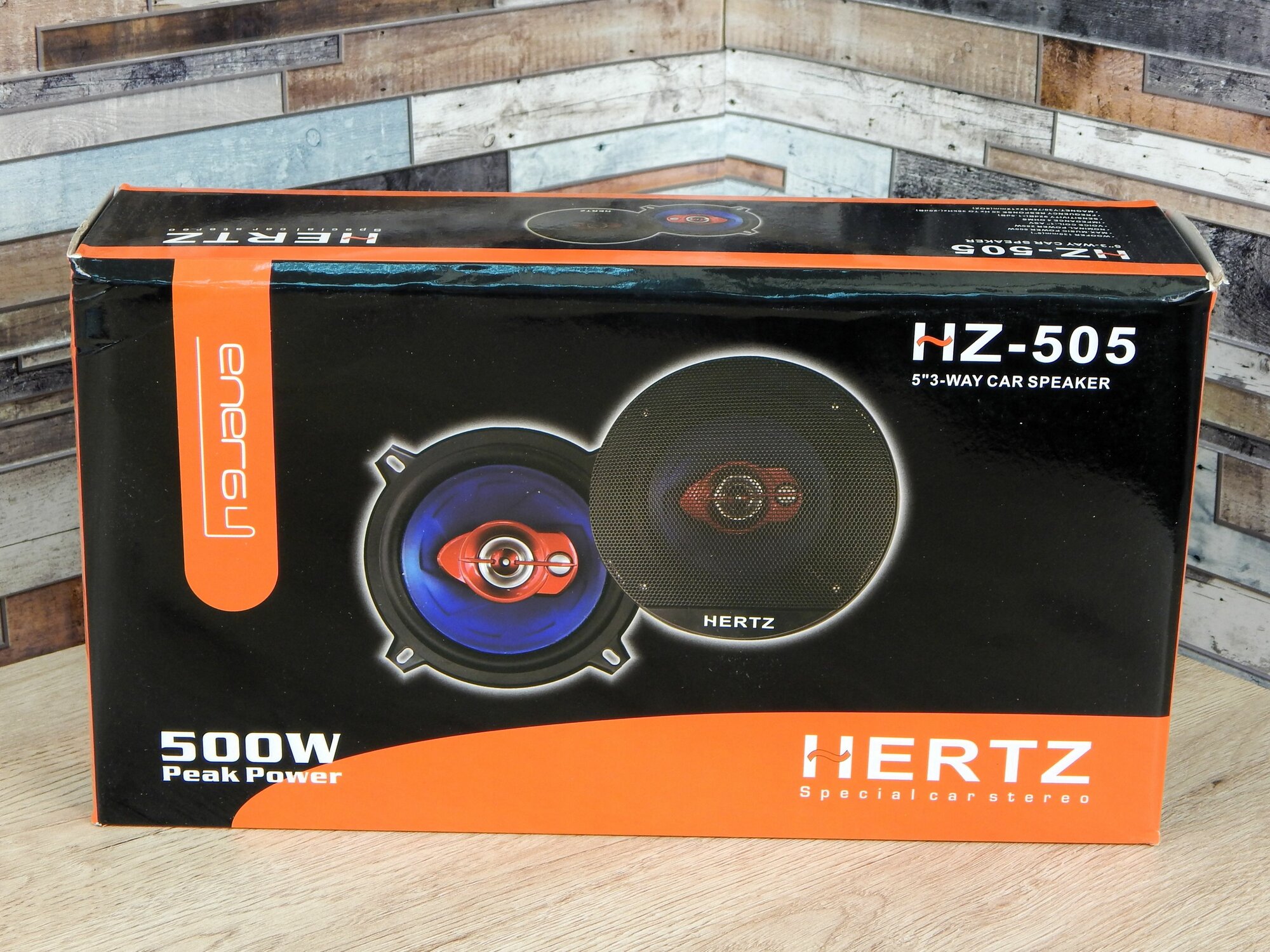 Автомобильные динамики HERTZ Energy "HZ-505" / Комплект из 2 штук / Коаксиальная акустика 3-х полосная, 13 См (5 Дюйм.), 500 Вт.