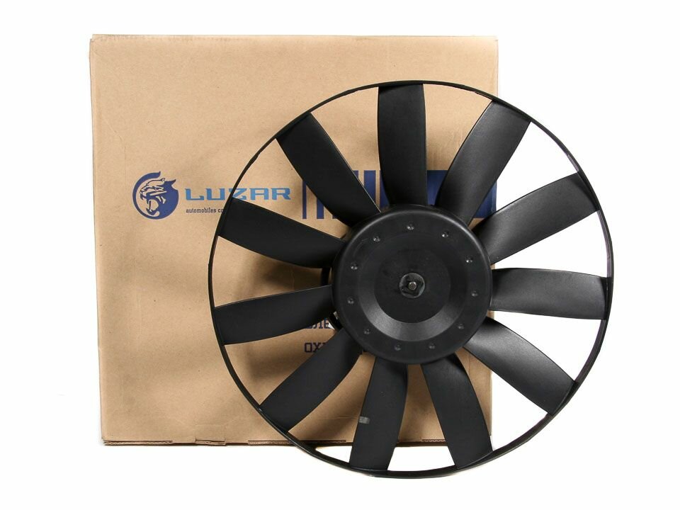 Электродвигатель радиатора 3302 3110 406 405 409 дв с крыльчаткой 11 лопастной LUZAR LFc 0310