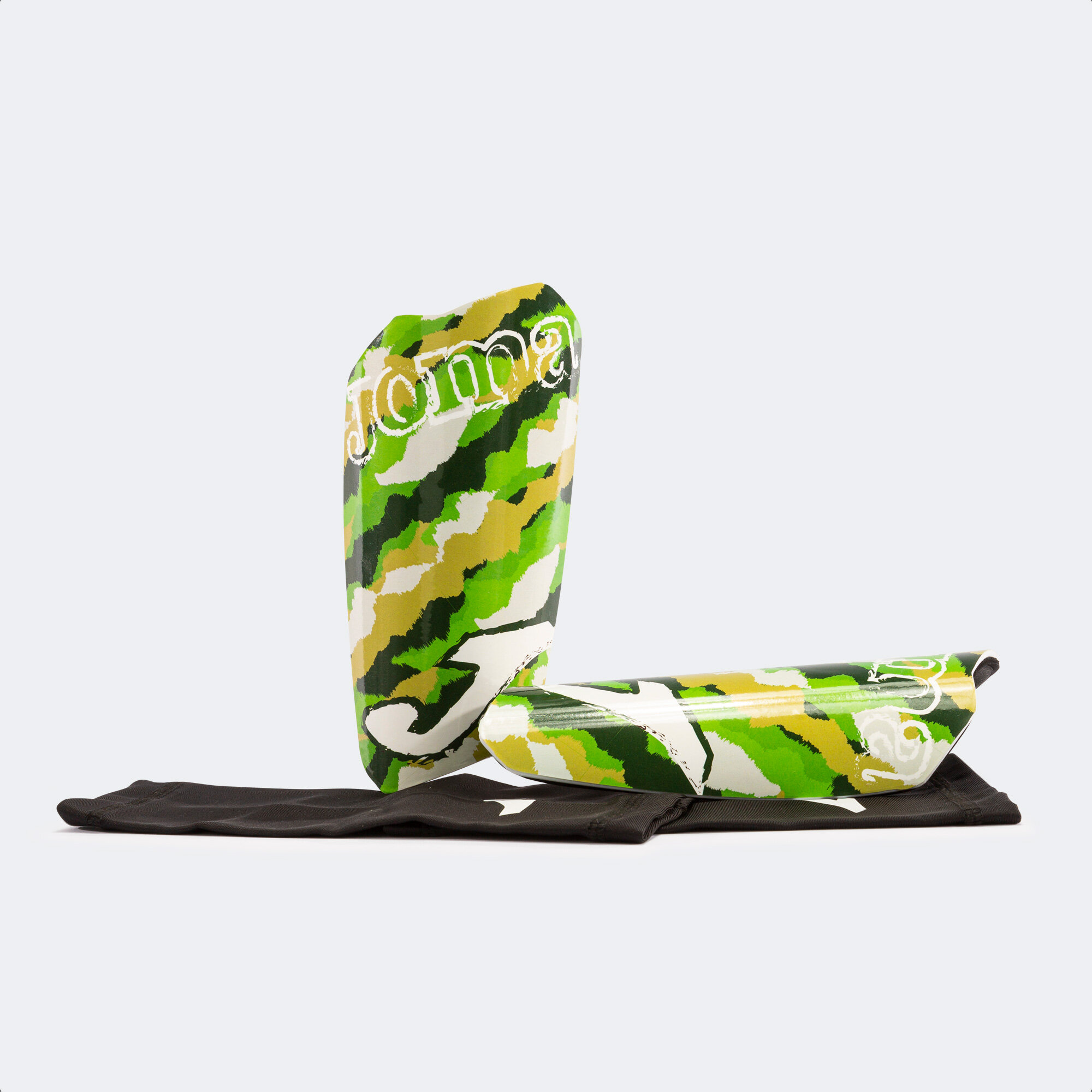 Щитки футбольные JOMA SPARTAN SHIN GUARDS GREEN BEIGE